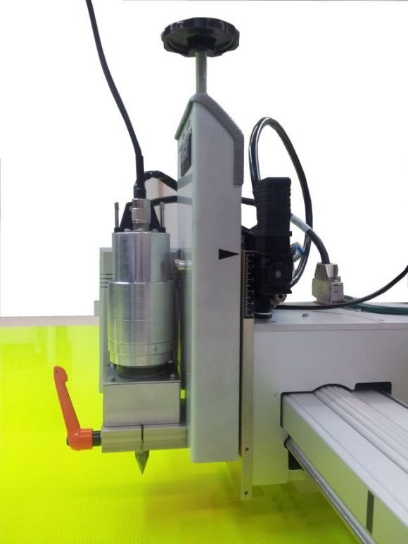 Ultrasonic CNC cutting with carbide knife - United Ultrasonic